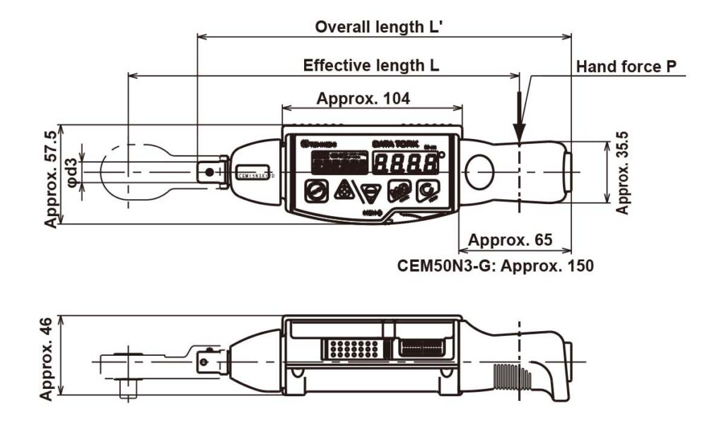CEM3-G Digital Type Torque Wrench – MTCS